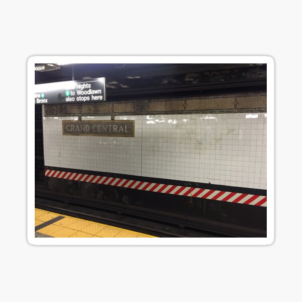 "Grand Central Station New York City" Sticker for Sale by Kaylacusick ...