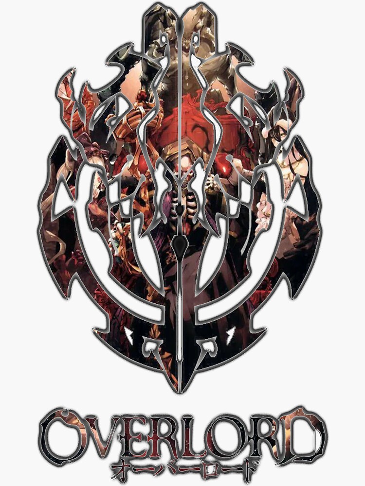 "Overlord Nazarick Logo" Sticker by Maou12 | Redbubble