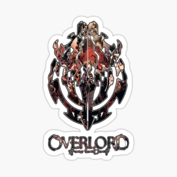"Overlord Nazarick Logo" Sticker by Maou12 | Redbubble