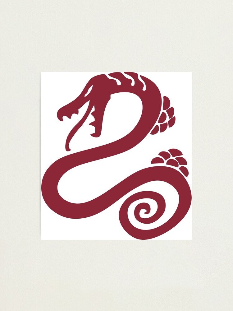 "The Seven Deadly Sins - The Serpent Sin of Envy (Red)" Photographic ...