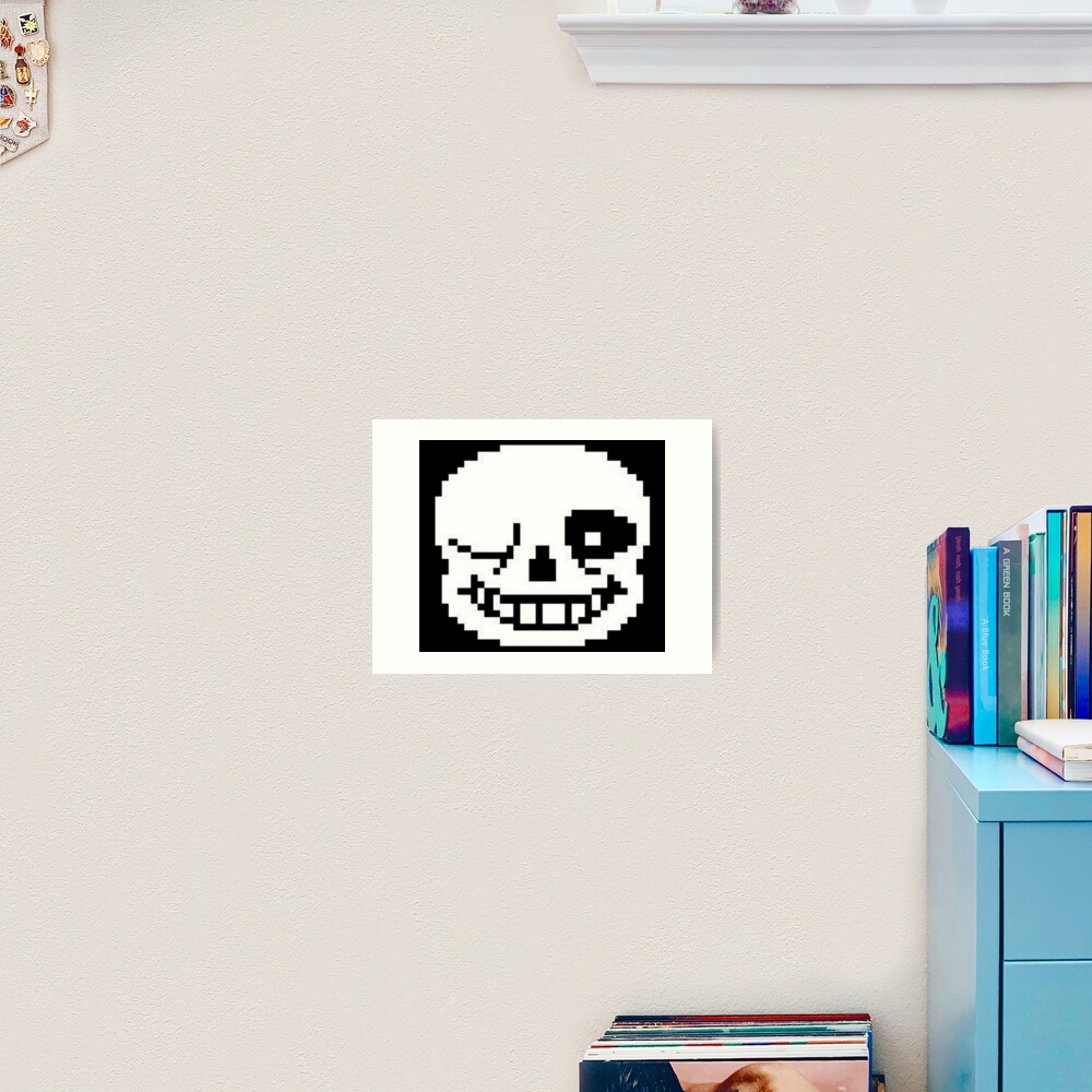 "Sans head winking" Art Print by DemirLan | Redbubble