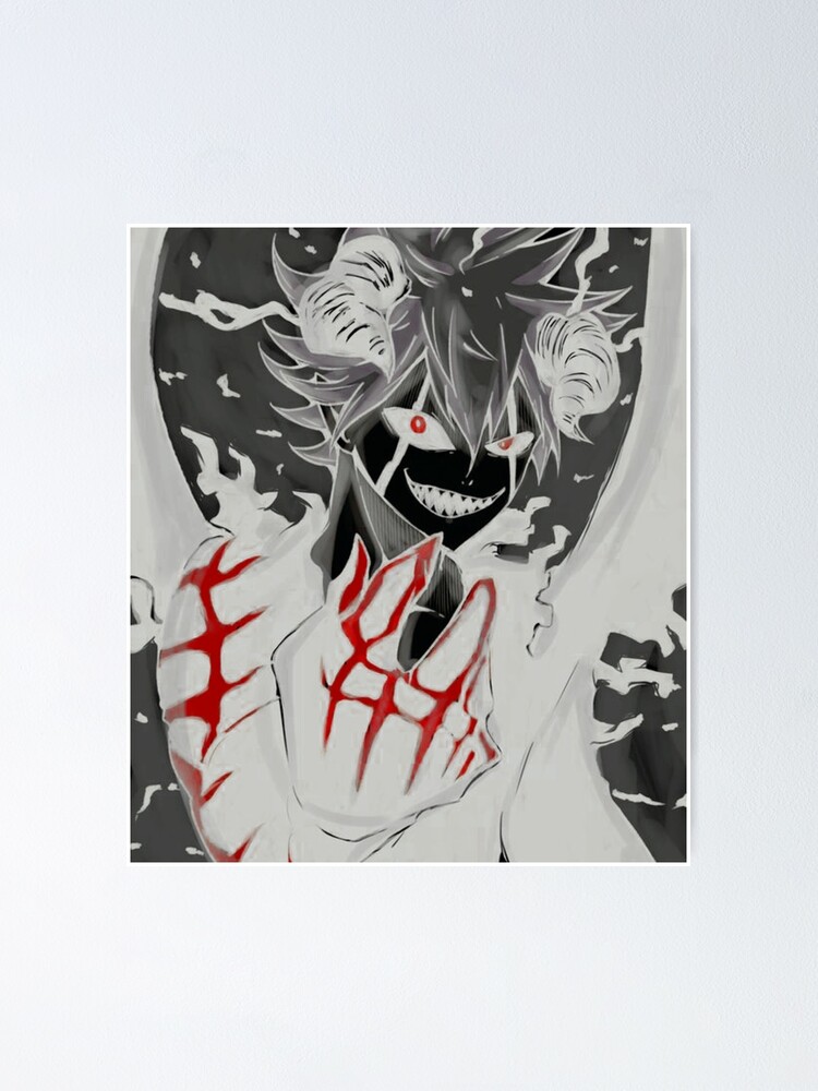 "Liebe Black Clover/Asta's demon" Poster for Sale by LTGS19 | Redbubble