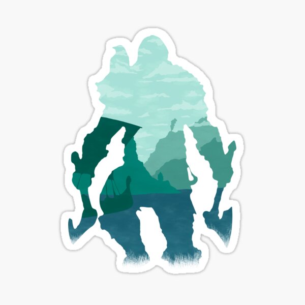 "Valhalla " Sticker for Sale by AshStore | Redbubble