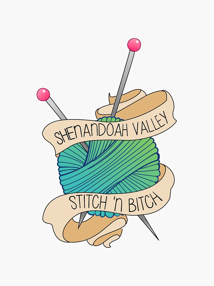 "Shenandoah Valley SNB Logo" Sticker by yeticrafts | Redbubble