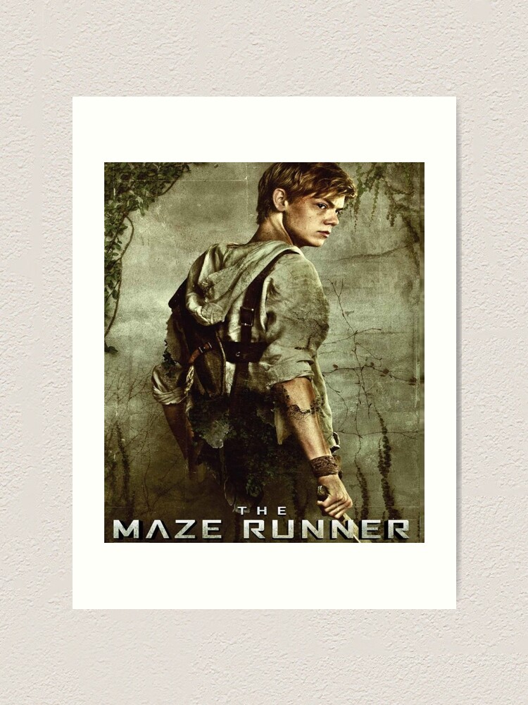 "The Maze Runner - Newt Poster" Art Print by A5-TheGlue | Redbubble