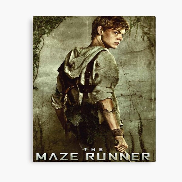 "The Maze Runner - Newt Poster" Canvas Print by A5-TheGlue | Redbubble
