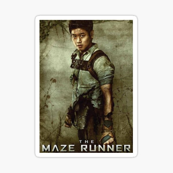 "The Maze Runner - Minho Poster" Sticker by A5-TheGlue | Redbubble
