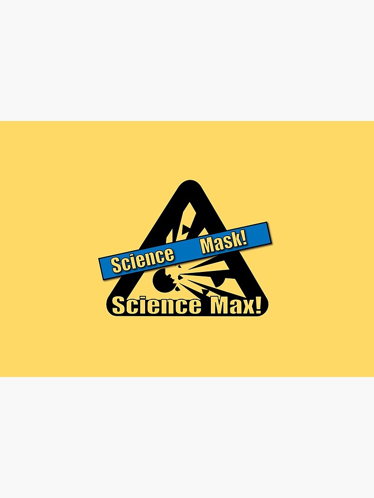 "Science Max Brand" Mask for Sale by ScienceMax | Redbubble