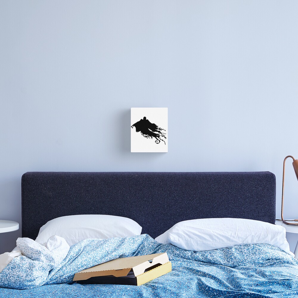 "Floating Soul Wizard Magic Silhouette" Canvas Print for Sale by ...