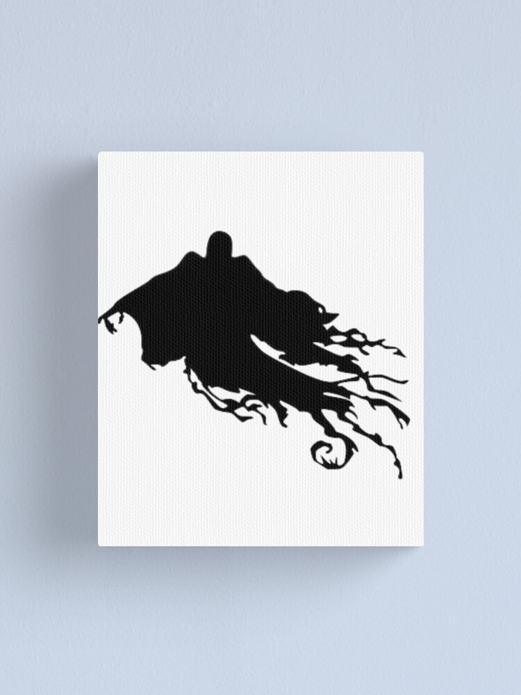 "Floating Soul Wizard Magic Silhouette" Canvas Print for Sale by ...