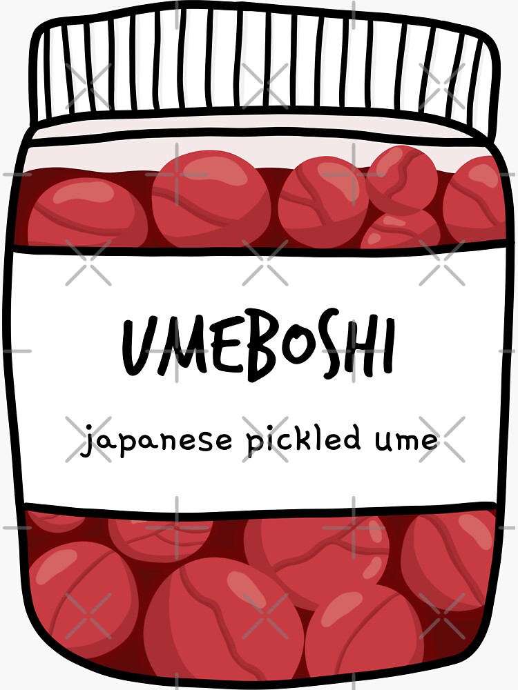 "Umeboshi Jar " Sticker by SofiaSava01 | Redbubble