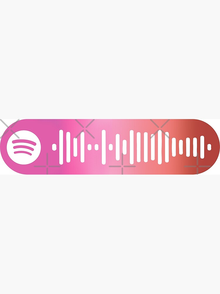 "girls - girl in red spotify code - lesbian pride flag gradient ...