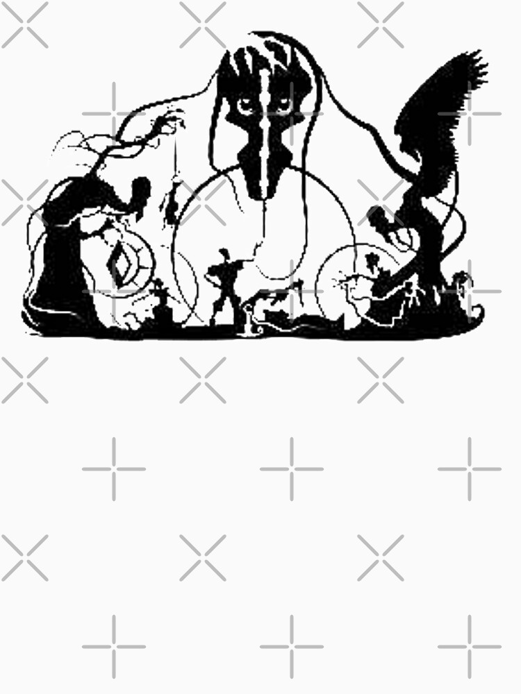 "Wizardry Spirits Silhouette" Classic T-Shirt for Sale by ...