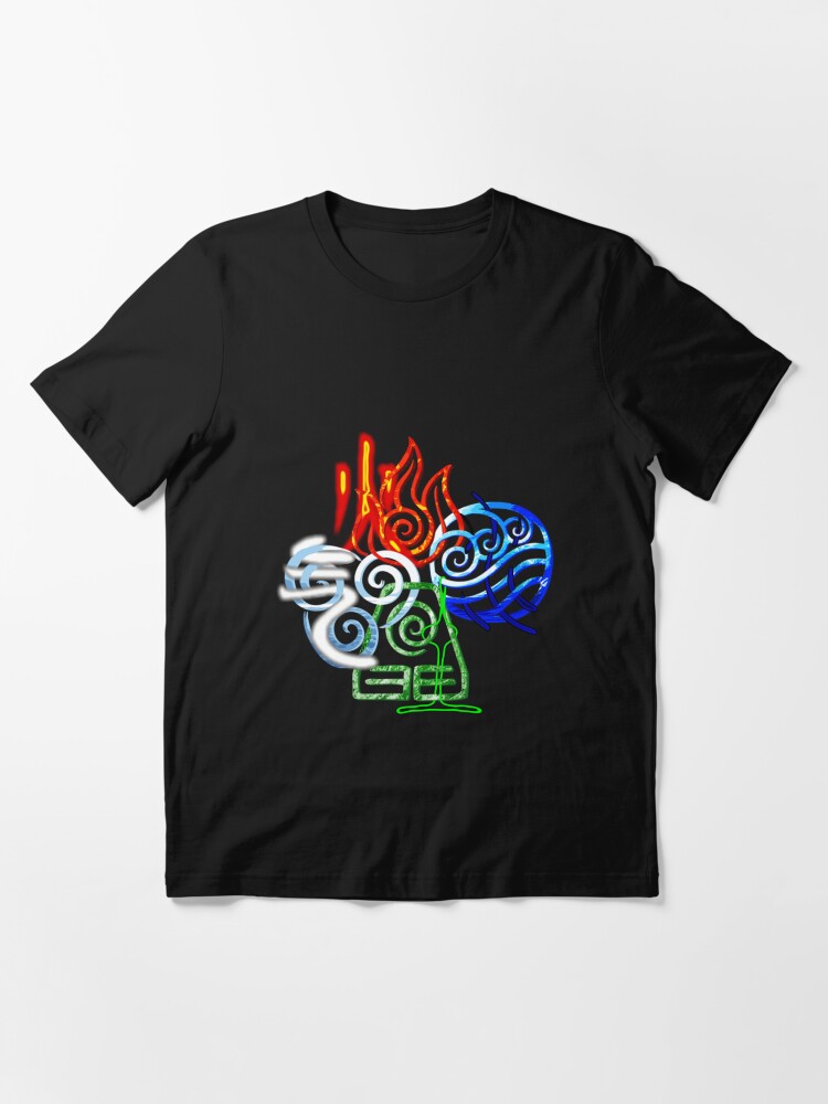 "ELEMENTS" T-shirt for Sale by prbell | Redbubble | avatar t-shirts ...