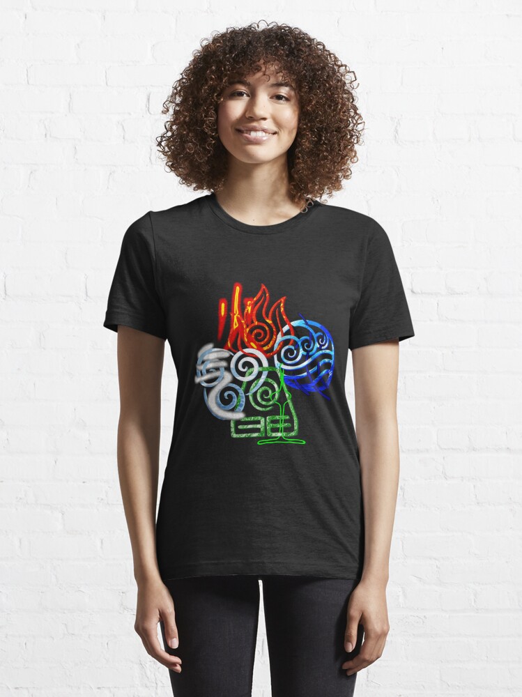 "ELEMENTS" T-shirt for Sale by prbell | Redbubble | avatar t-shirts ...