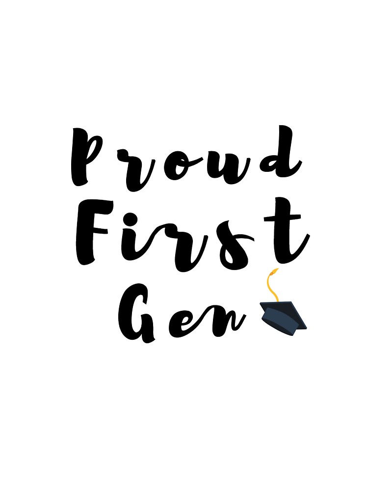 "Proud First Gen -- Calligraphy -- Graduation Cap" Sticker by ...