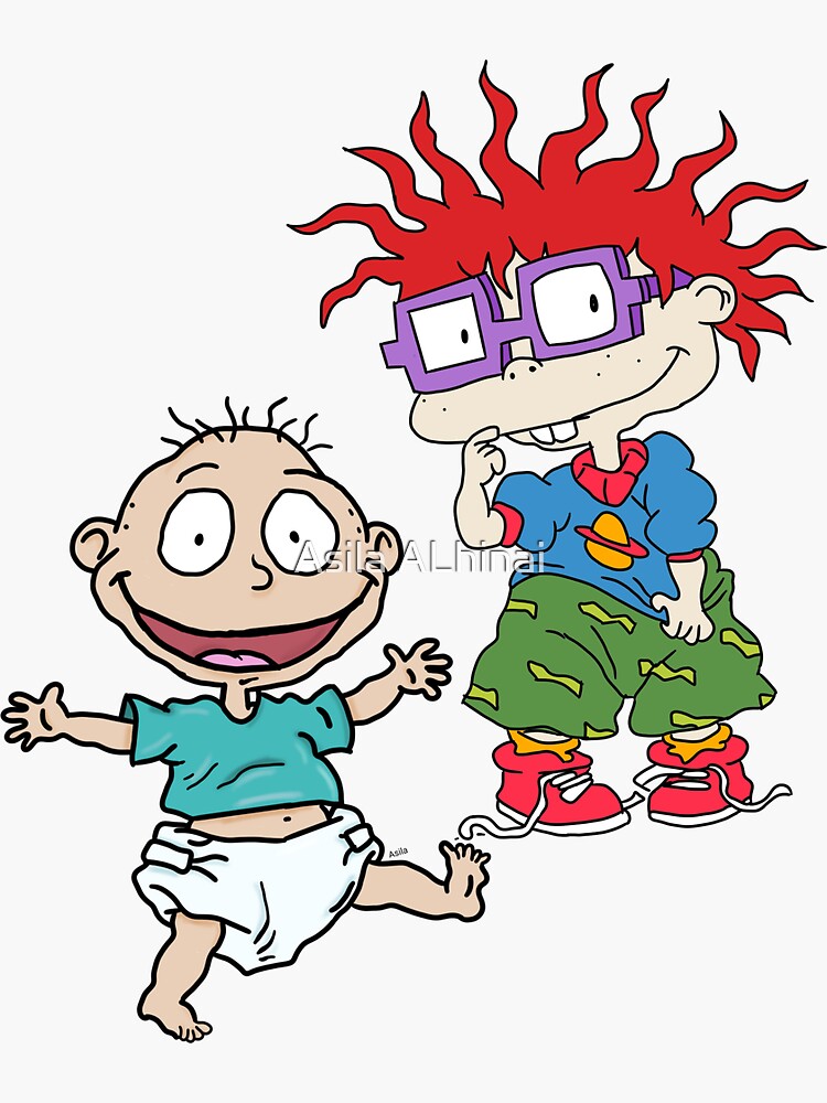"Rugrats " Sticker by reehaz | Redbubble