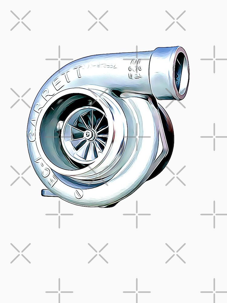 "Turbocharger Cartoon" T-shirt for Sale by Auto-Prints | Redbubble ...