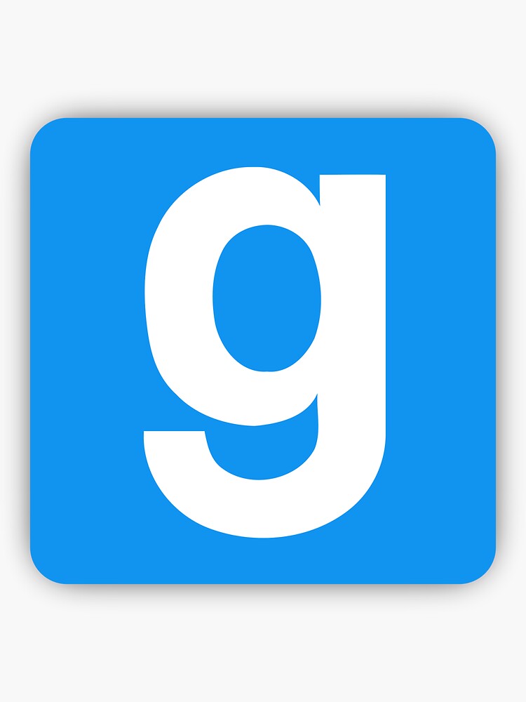 "Garry's Mod Icon" Sticker for Sale by VeggieYT | Redbubble