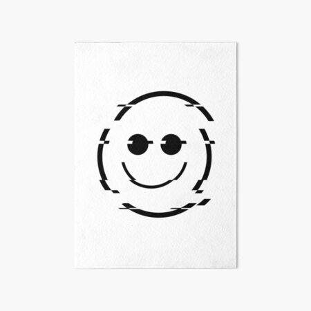"Glitched out smiley face acid trip psychedelic radical smile stoner ...