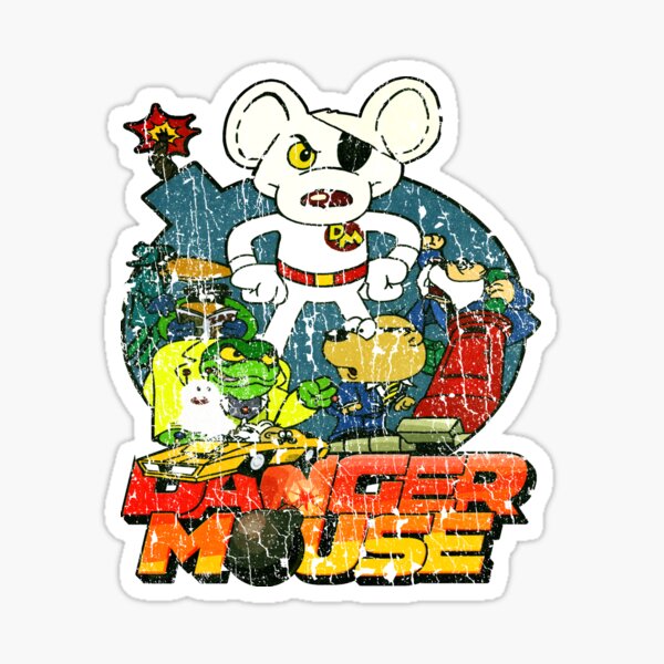 Danger Mouse Stickers | Redbubble