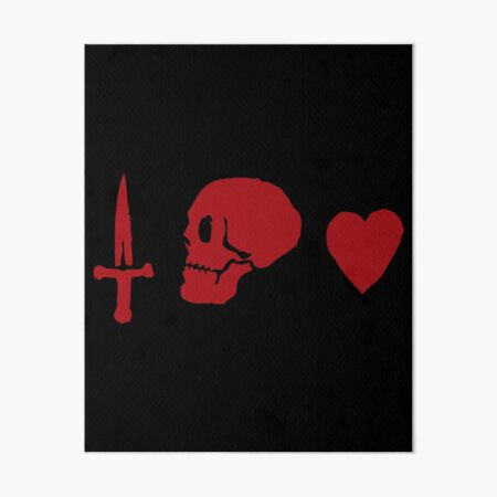 "Captain Charles Vane Flag" Art Board Print by Luigi-Jekan | Redbubble