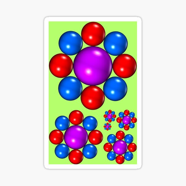 "Spheres" Sticker by SSudM | Redbubble