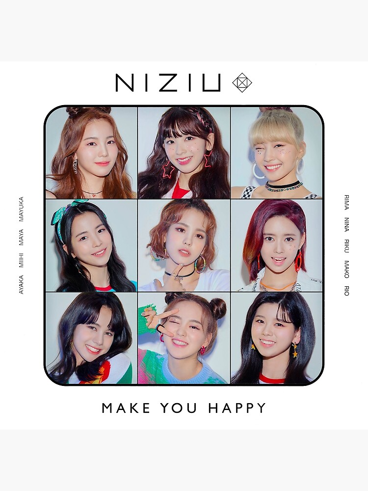 "NiziU - Make you happy" Poster by JungKook-BTS | Redbubble