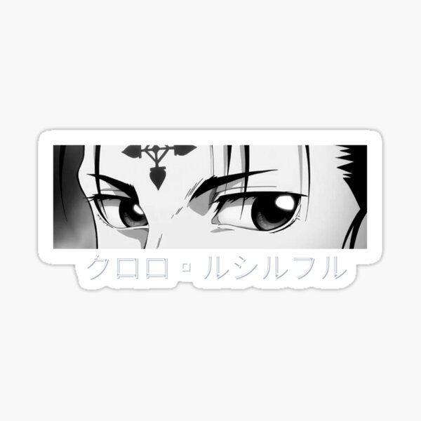 "double H Kuroro" Sticker by shonnen-hunter | Redbubble