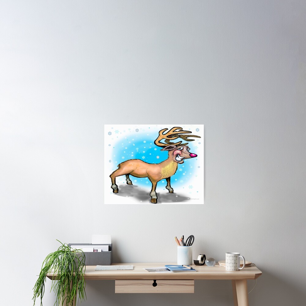 "Rudolph the Red Nosed Reindeer" Poster for Sale by kevinmiddleton ...