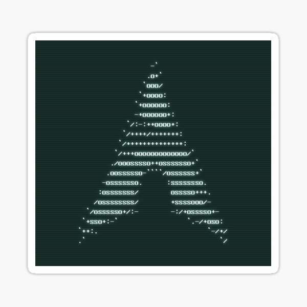 Pegatina «Arch Linux Neofetch» de slowrotation | Redbubble