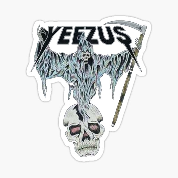 "Gothic Ghost & Skull " Sticker for Sale by BeauStore | Redbubble