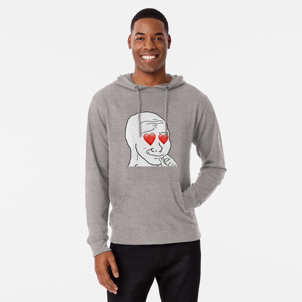 "Simp Wojak" Sticker by marjard | Redbubble