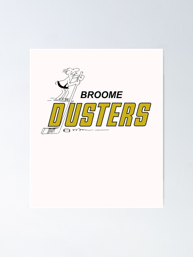 "Broome Dusters North American Hockey League Vintage Logo" Poster by ...