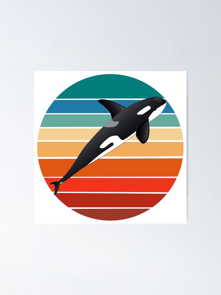 Póster for Sale con la obra «Save The Orcas - Regalos de ballenas orcas ...