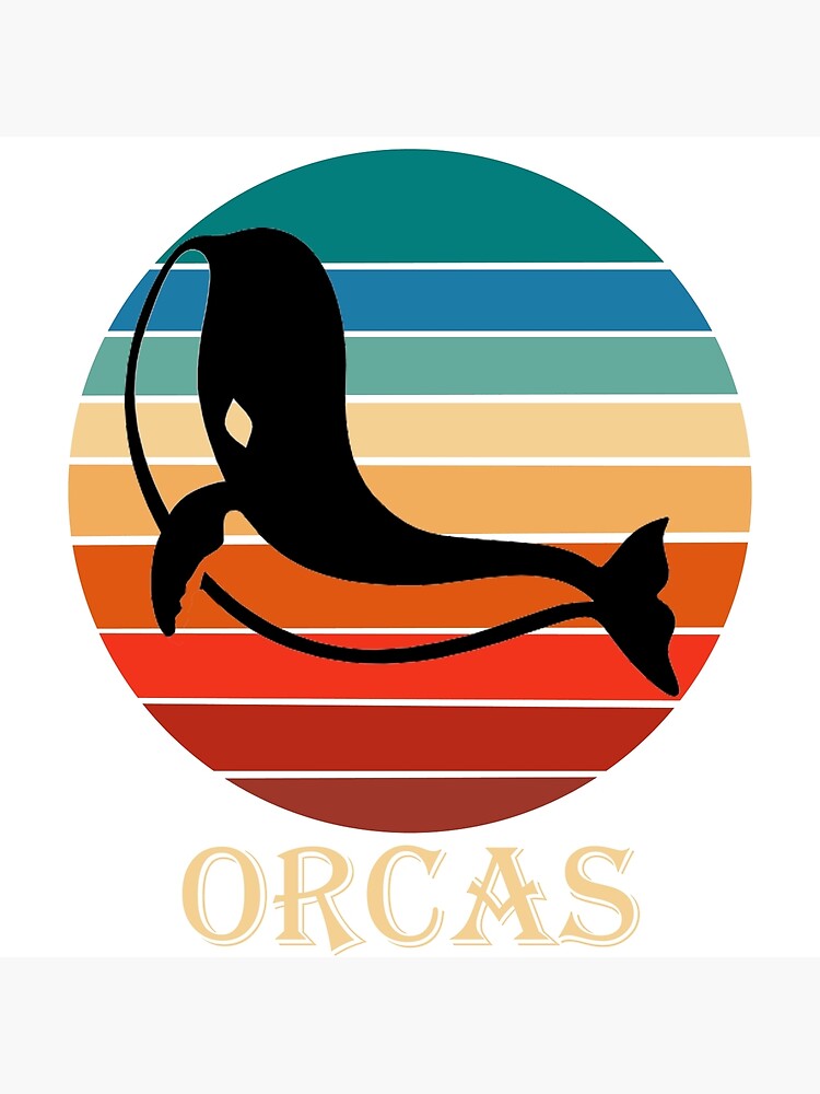 Póster «Save The Orcas - Regalos de ballenas orcas para activistas de ...