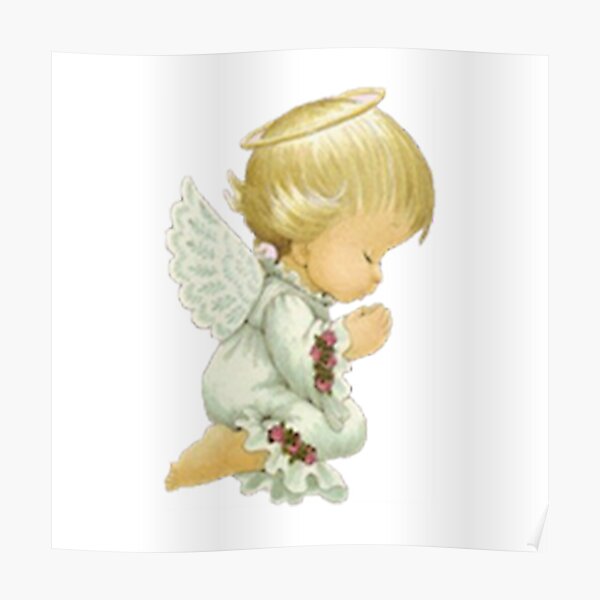 Póster «Ángel rezando» de gibbsabby | Redbubble