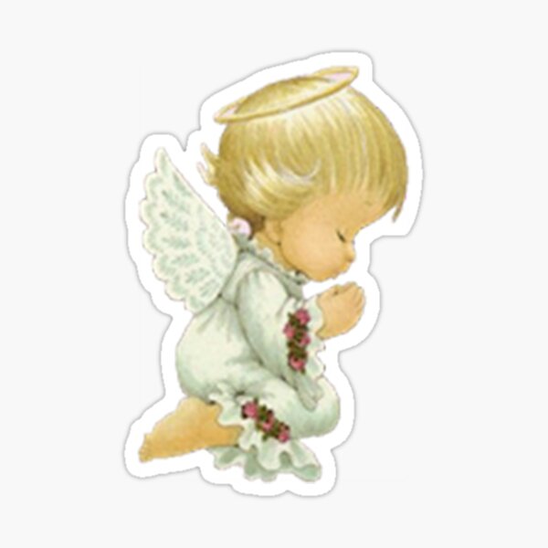 "Betender Engel" Sticker von gibbsabby | Redbubble