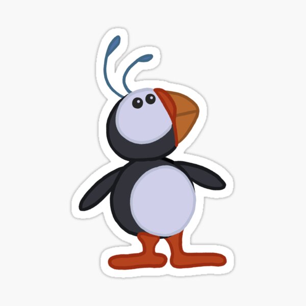 "Puffin from Elf Movie" Sticker for Sale by Sage8 | Redbubble
