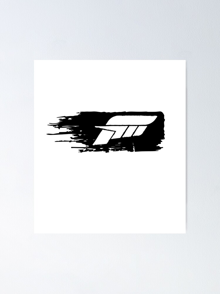 "Forza Motorsport Logo Brushed" Poster by cttdesign | Redbubble