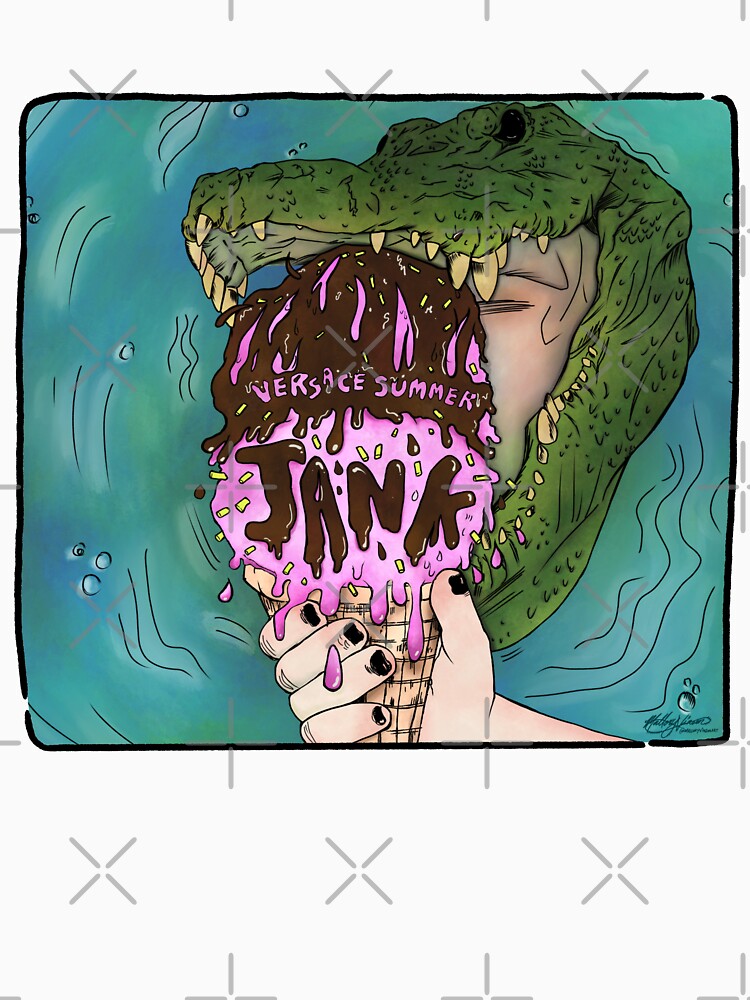 "Jank Versac Summer Ice Cream Cone Fanart by @malloryvinsonart" T-shirt ...