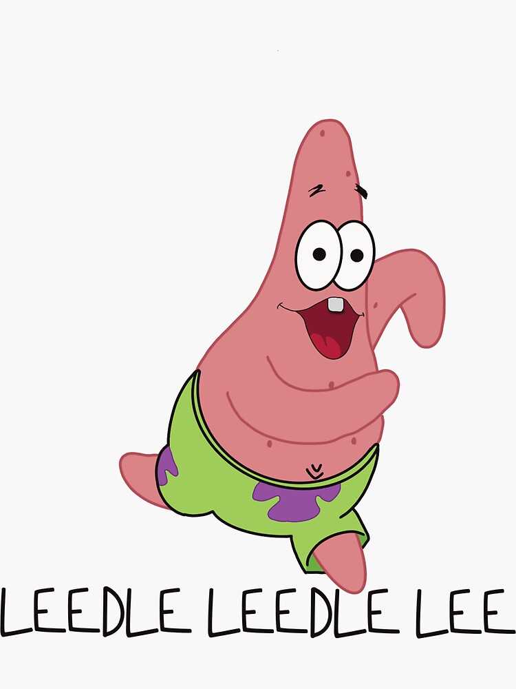 "Leedle leedle lee all the way home " Sticker by Megan-Lutman | Redbubble