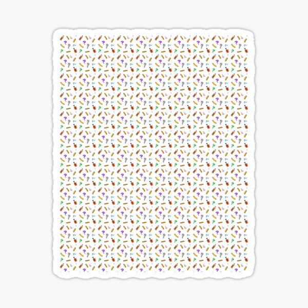 "Mind your q(uestion)s and p(outine)s" Sticker by CurriednPoutine ...