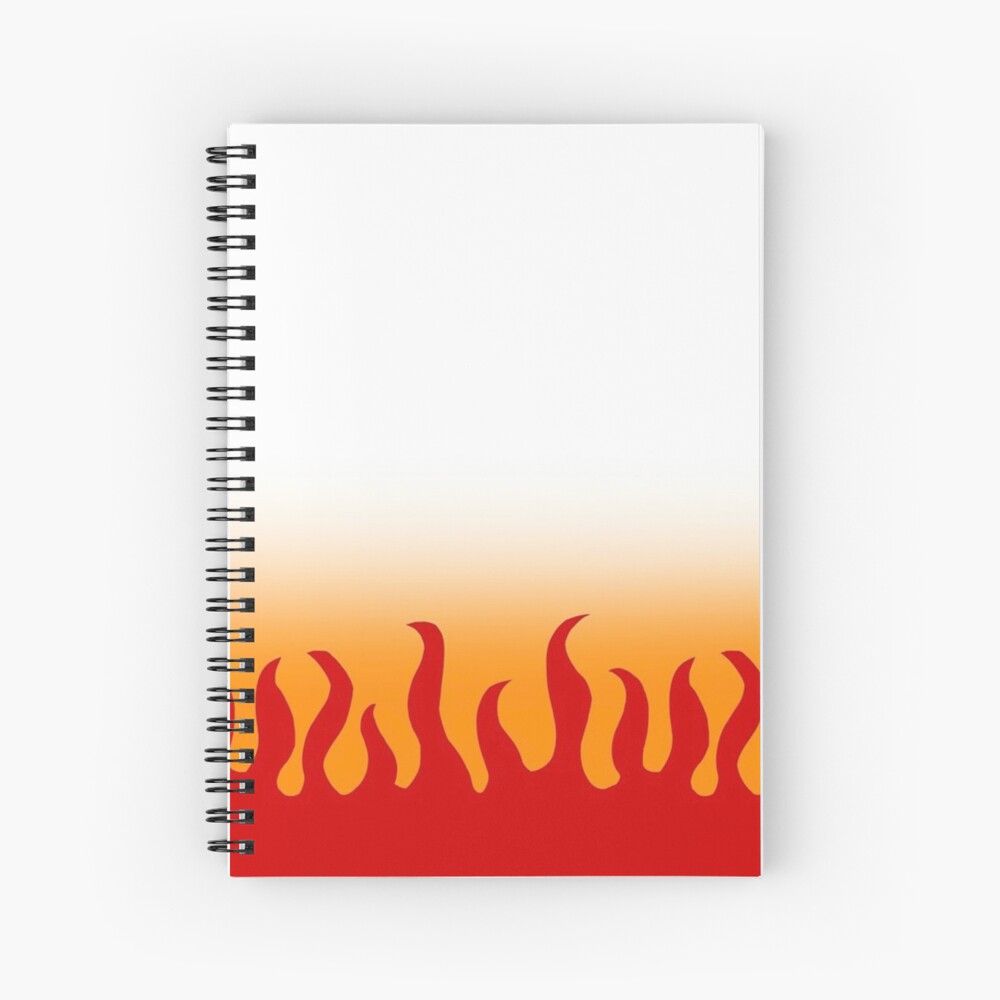 "Kyojuro Rengoku Pattern - Demon Slayer" Spiral Notebook by ...