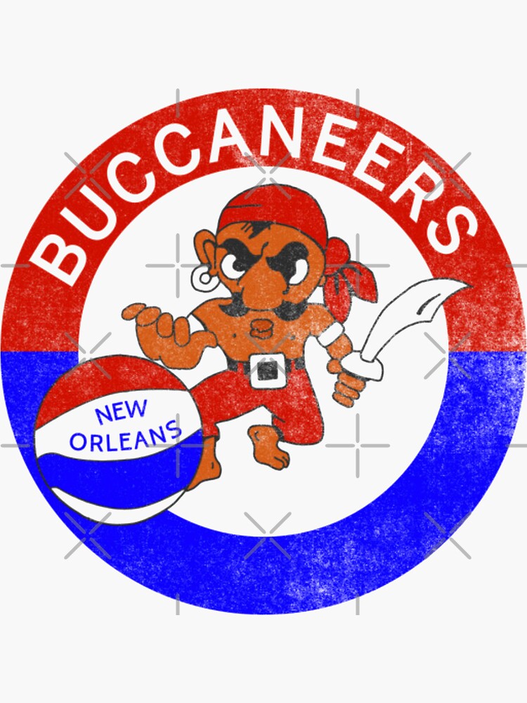 "New Orleans Buccaneers American Basketball Association (ABA) Vintage ...