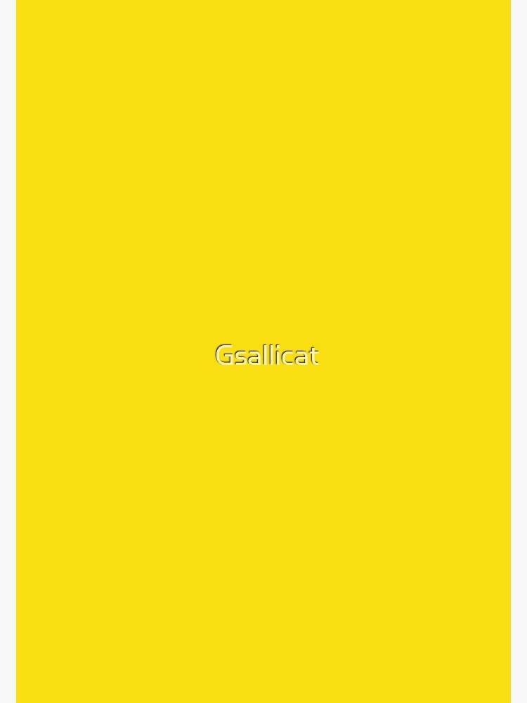 Póster «Iluminando el color amarillo sólido Pantone del año 2021» de ...