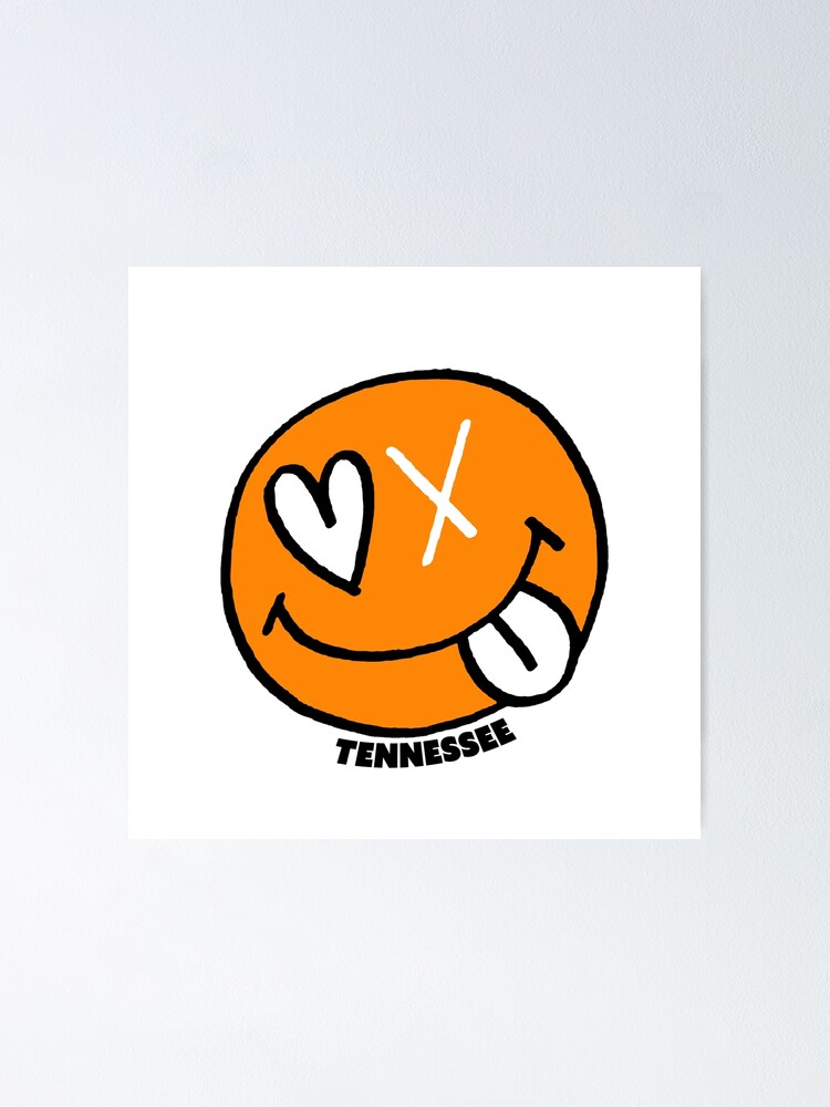 "Tennessee Smiley Face" Poster for Sale by julesanderson | Redbubble