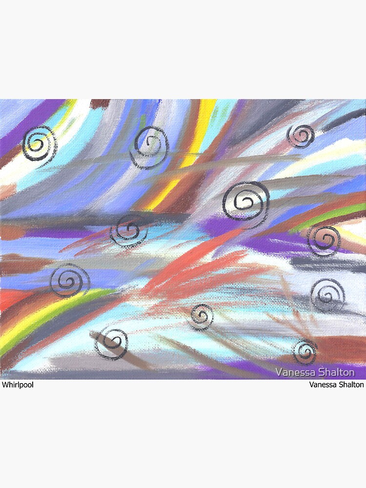 "Whirlpool" Sticker by VanessaShalton | Redbubble