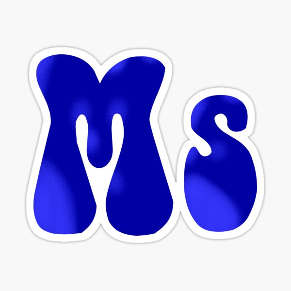 "Mississippi MS America State Love Monogram Initials" Sticker for Sale ...