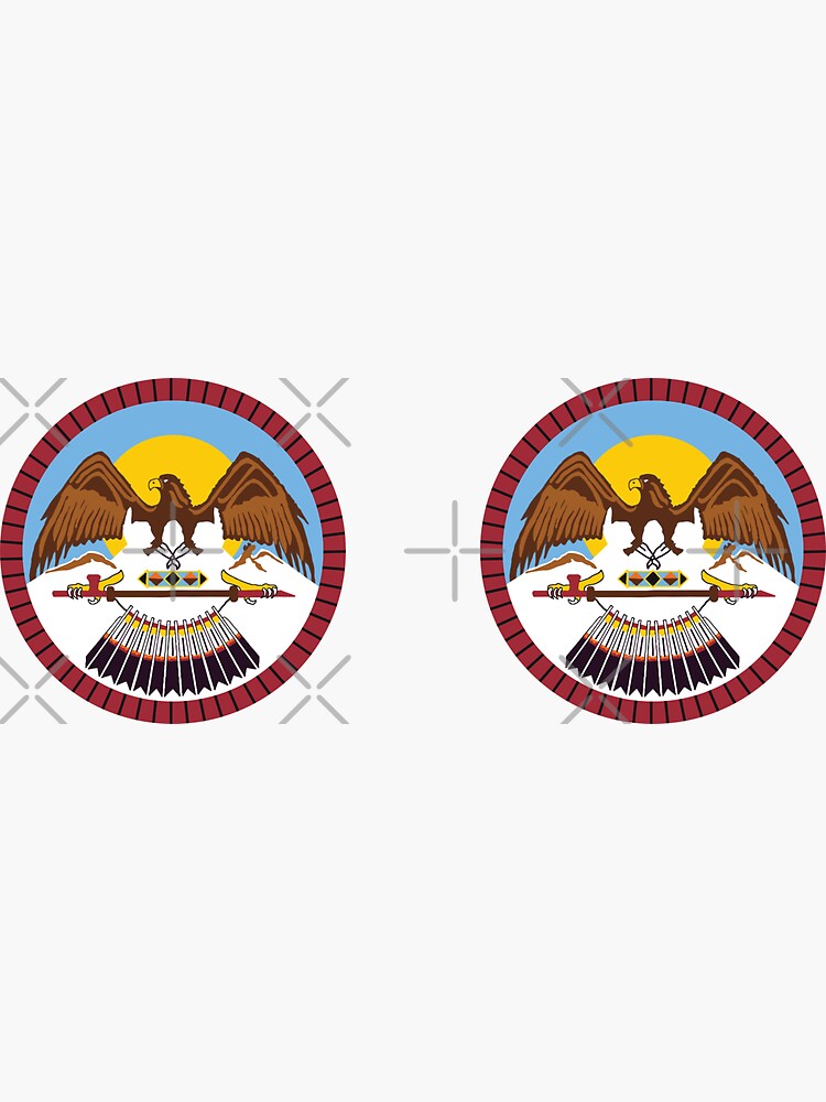 "Ute Indian Tribe of the Uintah and Ouray Reservation Official Flag ...